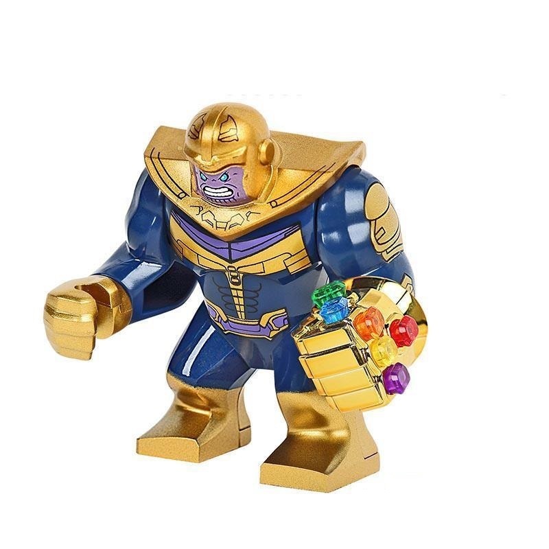 Big Size Thanos with Gauntlet Avengers Infinity War End Game Lego ...