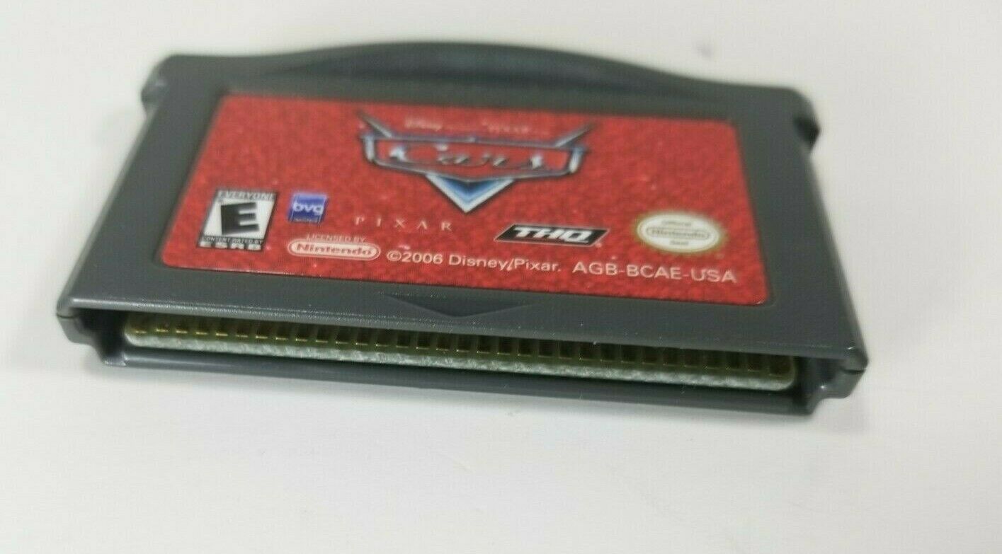Cars (Nintendo Game Boy Advance, 2006) Cartridge Only Tested Working ...