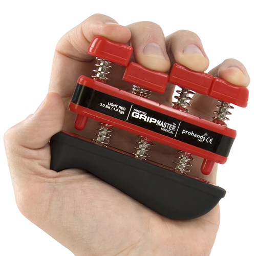 Gripmaster Digit/Hand Red Exerciser Light 3.0 lb/10 lbs - Physical ...