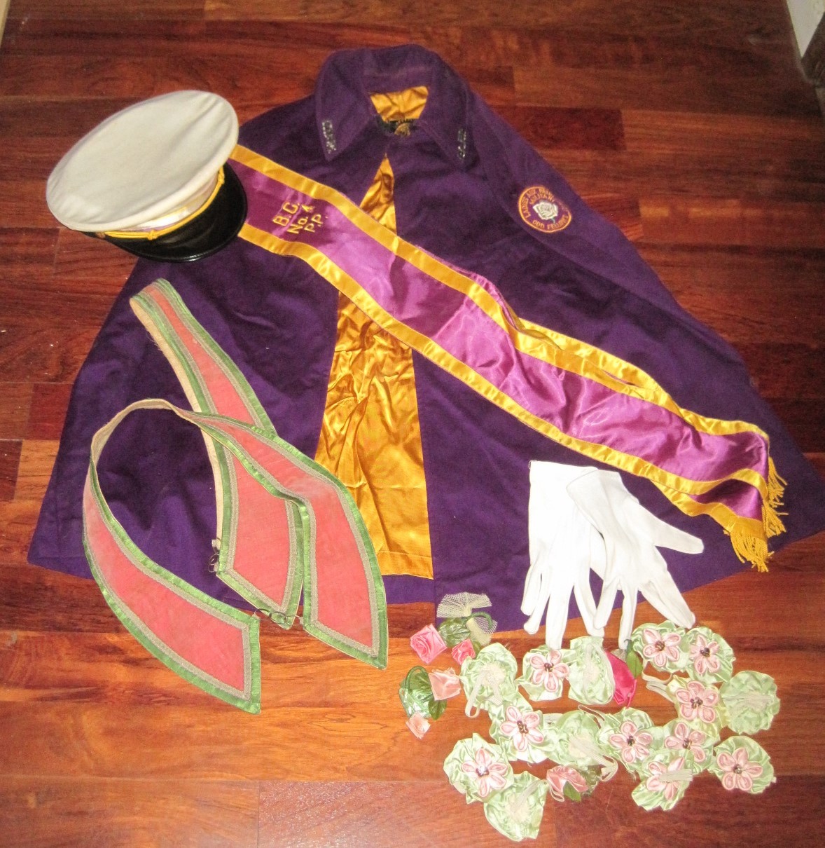 Vintage Rare ODD FELLOWS LADIES AUX PATRIARCHS Rebekah Lodge Uniform ...