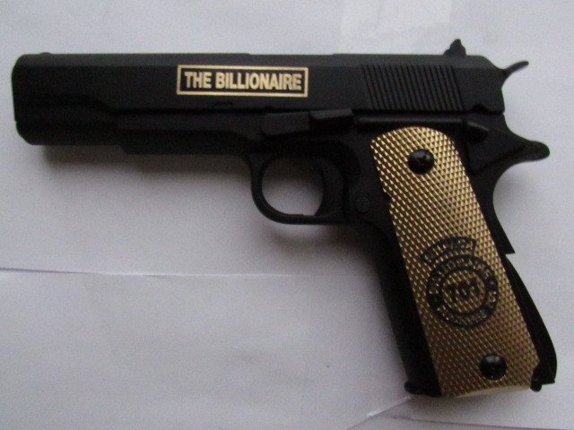 Joaquin Chapo Guzman replica billionaire pistol - Mobs, Gangsters ...