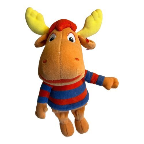 TY Backyardigans Tyrone the Moose Beanie Baby Stuffed Plush Doll 2011 7 ...