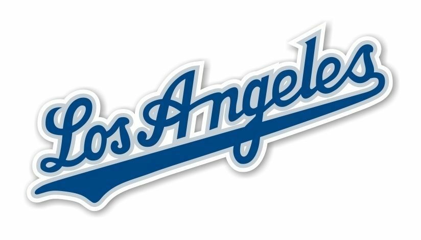 Los Angeles Dodgers Decal / Sticker Die cut - Baseball-MLB