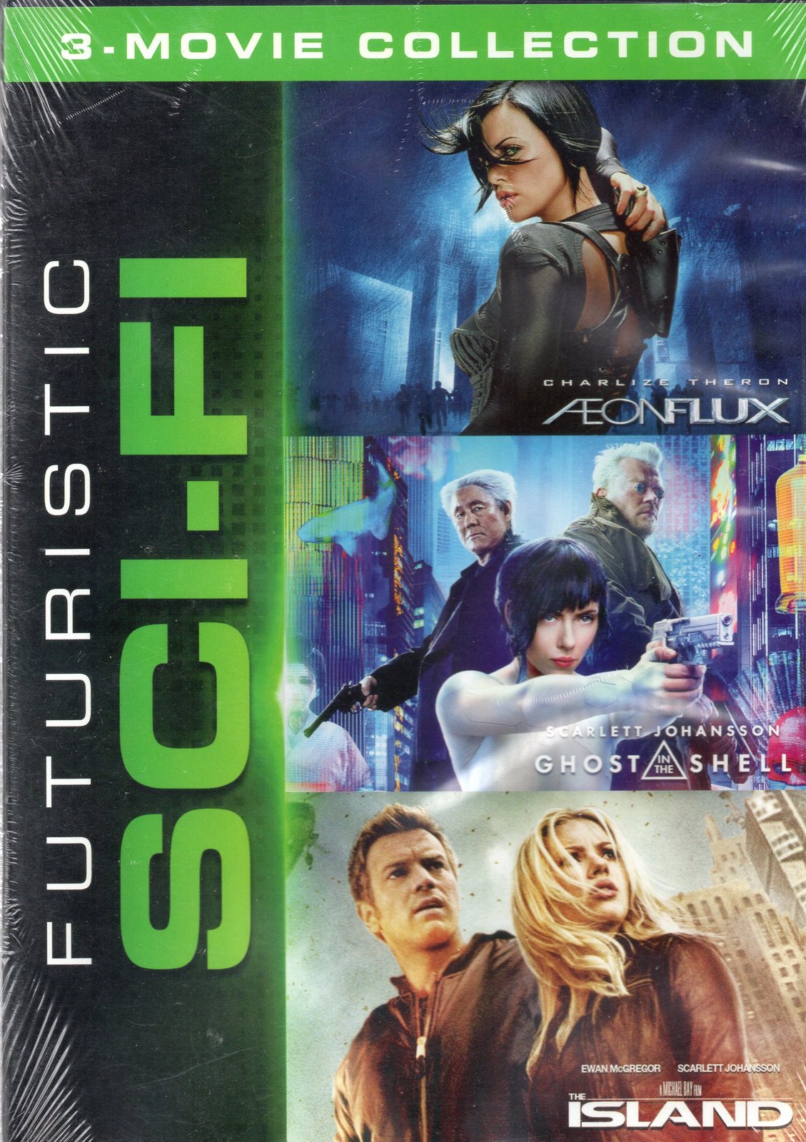 FUTURISTIC SCI-FI collection (dvd) *NEW* Aeon Flux, Ghost in the Shell ...