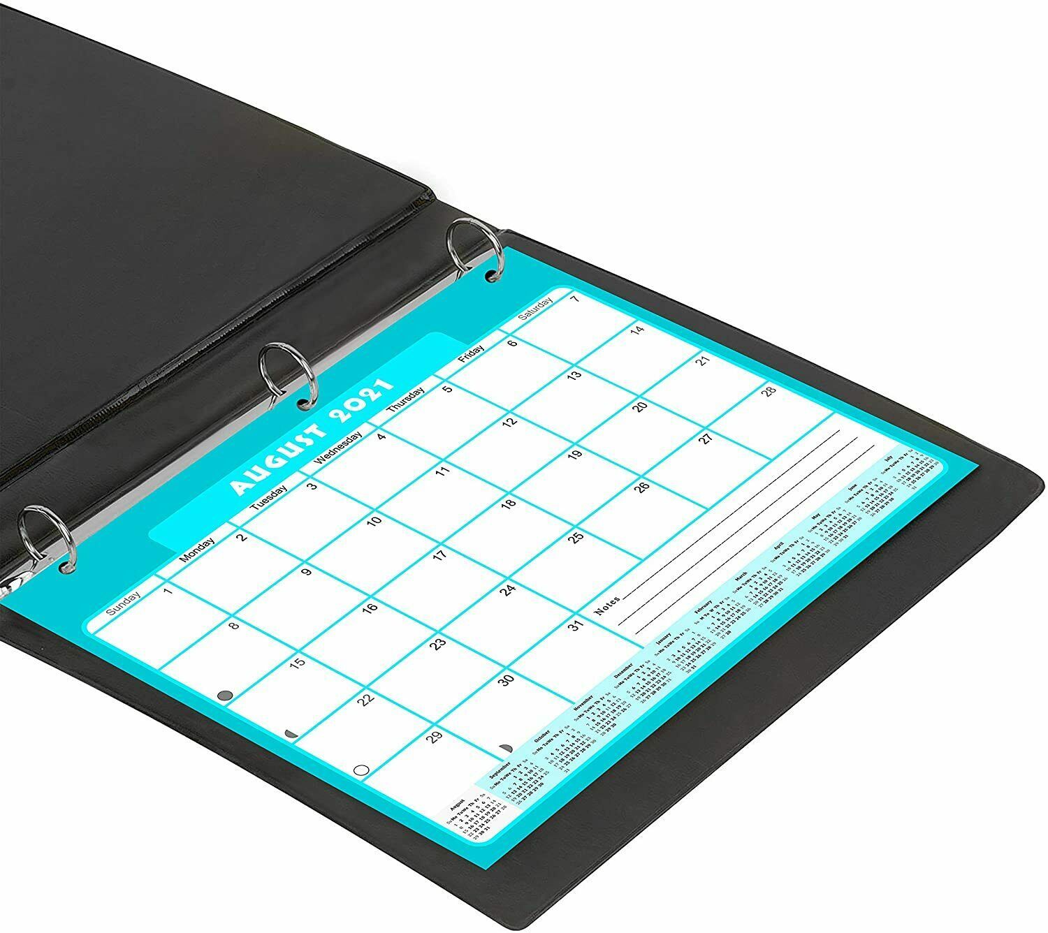 2021-2022 Academic Year 12 Months Student Calendar/Planner for 3-Ring ...