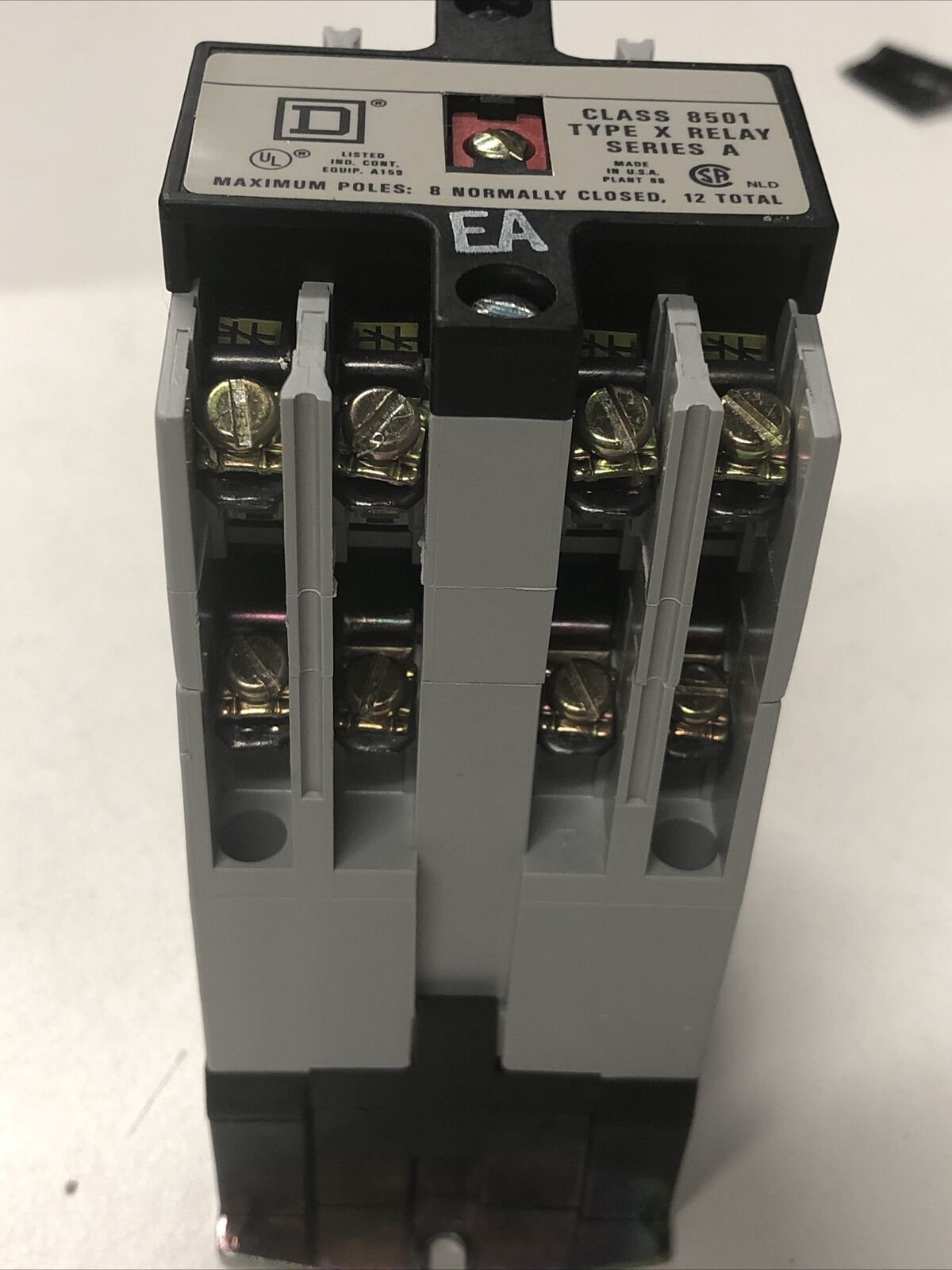 Square D Relay 8501 X0 80 SER A form FA - General Purpose Relays