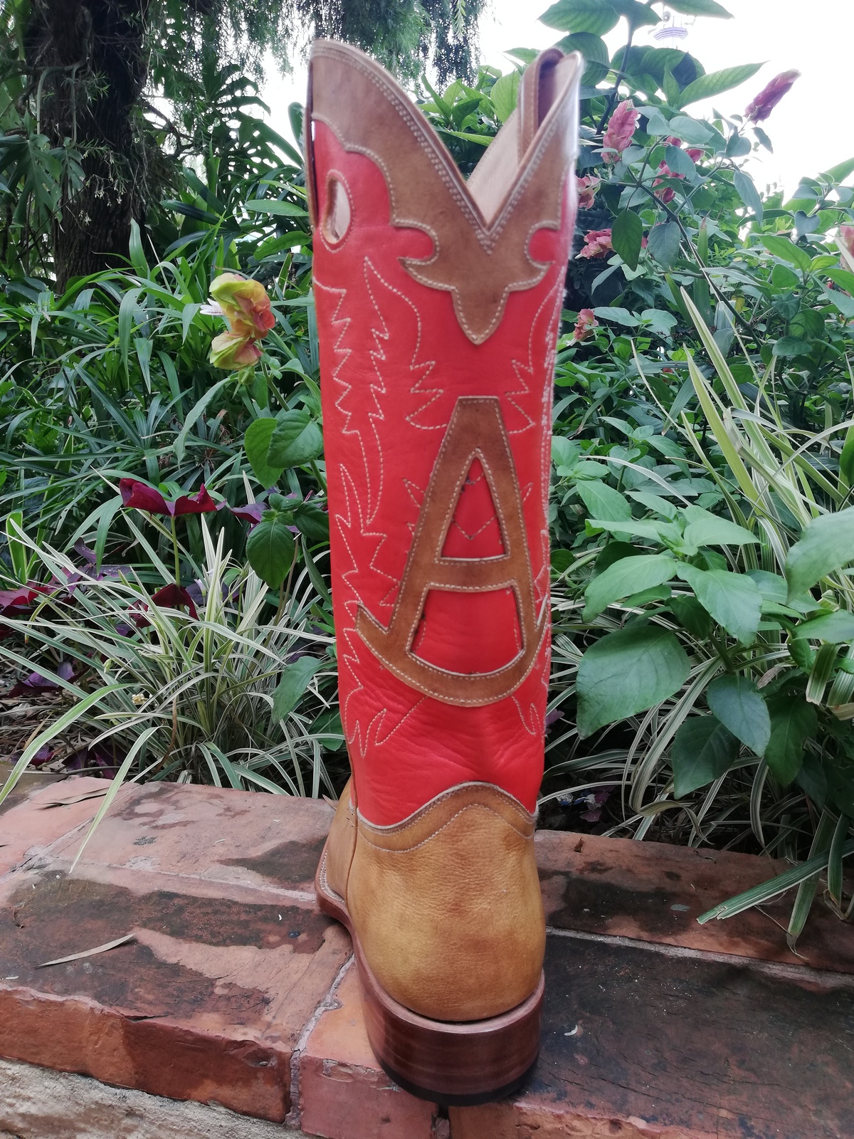 Handmade custom cowboy boots leather cowboy boots for men custom made - Men