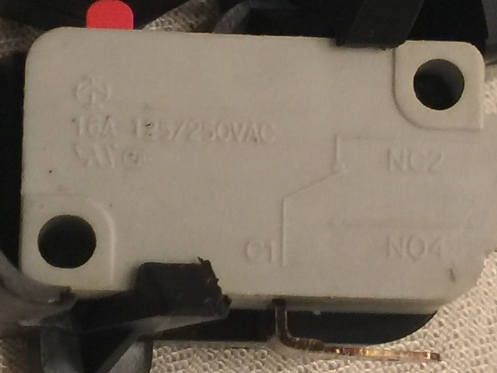 Panasonic Microwave Door Switch Assembly at Laura Mullen blog