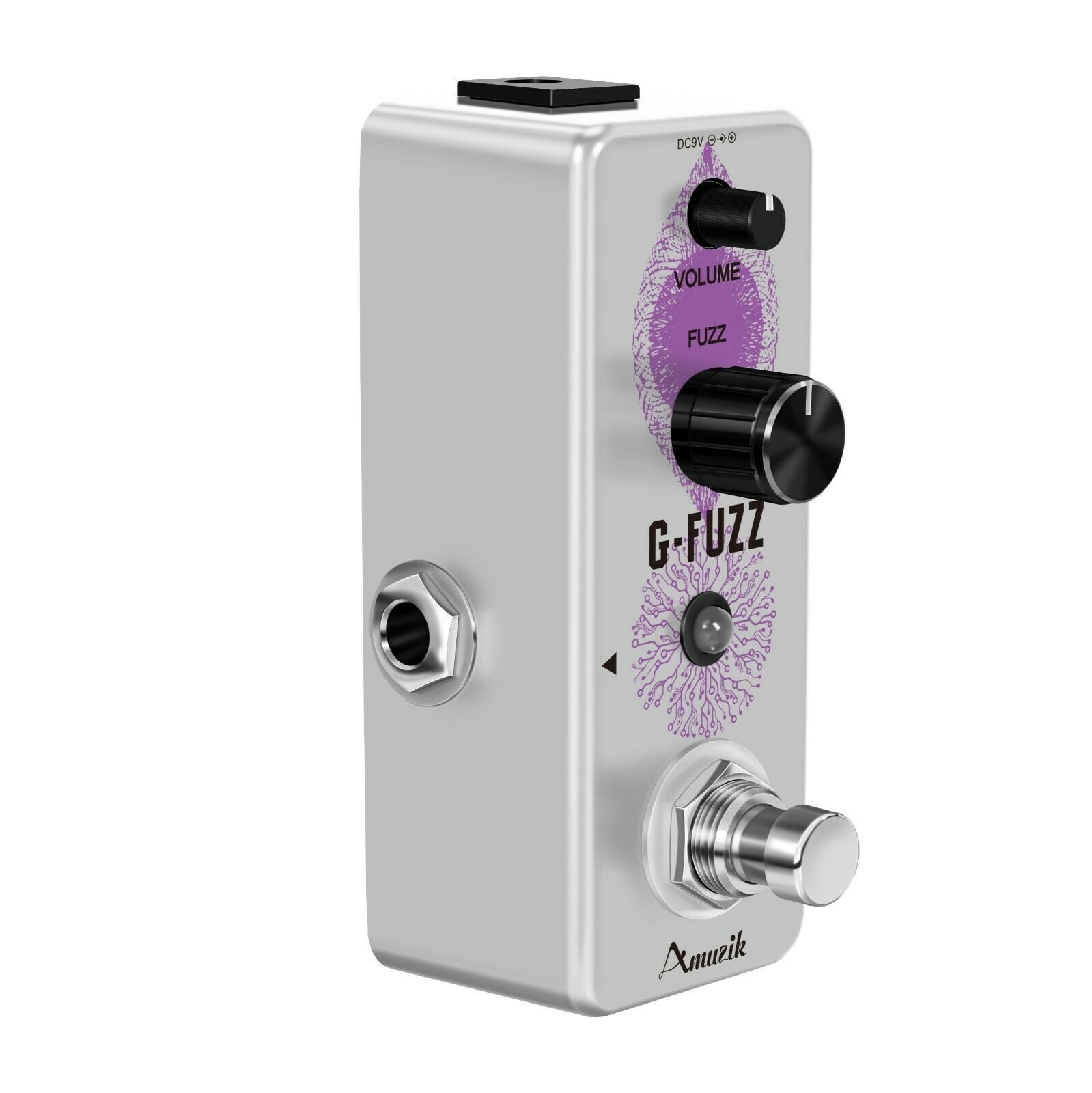 Amuzik G-FUZZ Pedal Vintage Germanium Analog Fuzz Guitar Effect Pedal ...