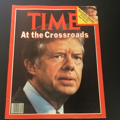 VTG Time Magazine July 23 1979 - Jimmy Carter At The Crossroads ...