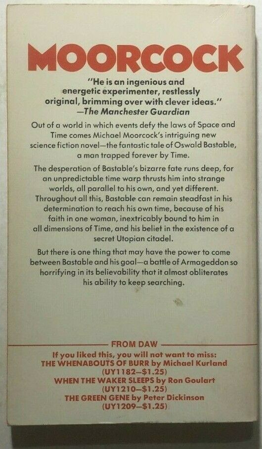 THE LAND LEVIATHAN by Michael Moorcock (1976) DAW pb - Antiquarian ...