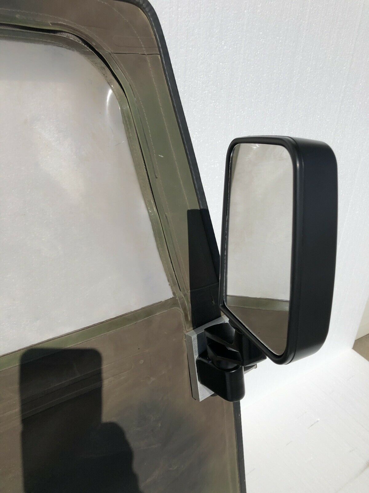 Humvee Mirrors Pair + Adapter Plates For Soft Canvas Doors Military ...
