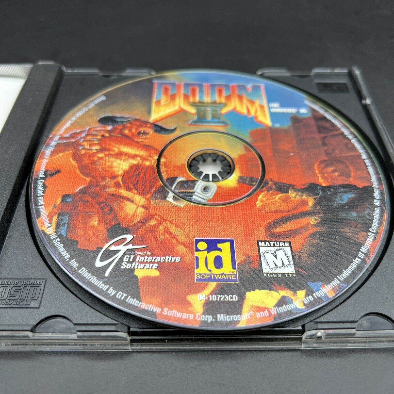Doom II (PC, 1994) Windows 95 RARE Nice Condition Vintage Pc Game Doom ...