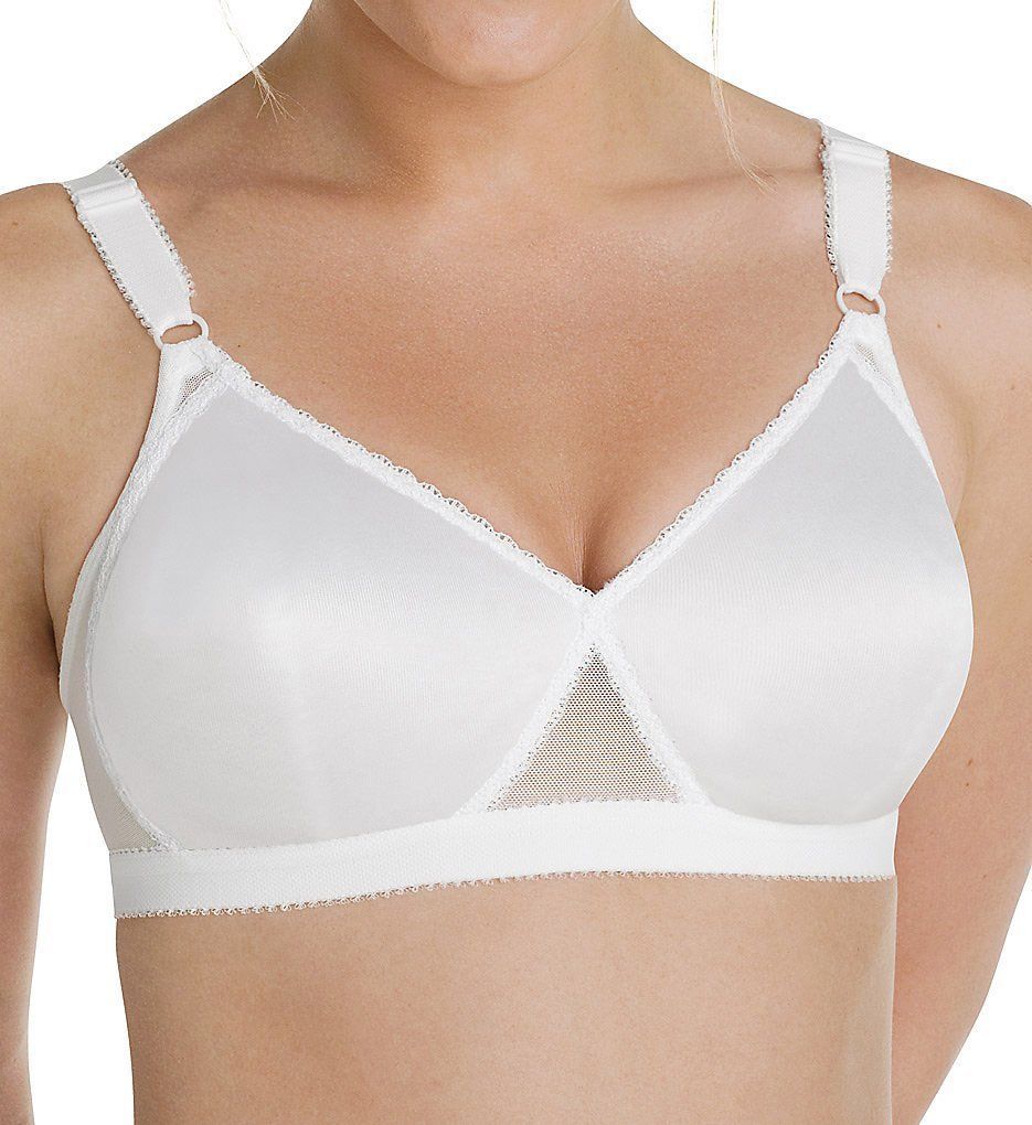 Playtex White Cross Your Heart Tricot Lightly Lined Bra Us 42b Bras