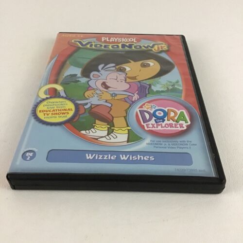 Dora The Explorer Playskool Video Now Jr Wizzle Wishes Educational Adventure Pvds