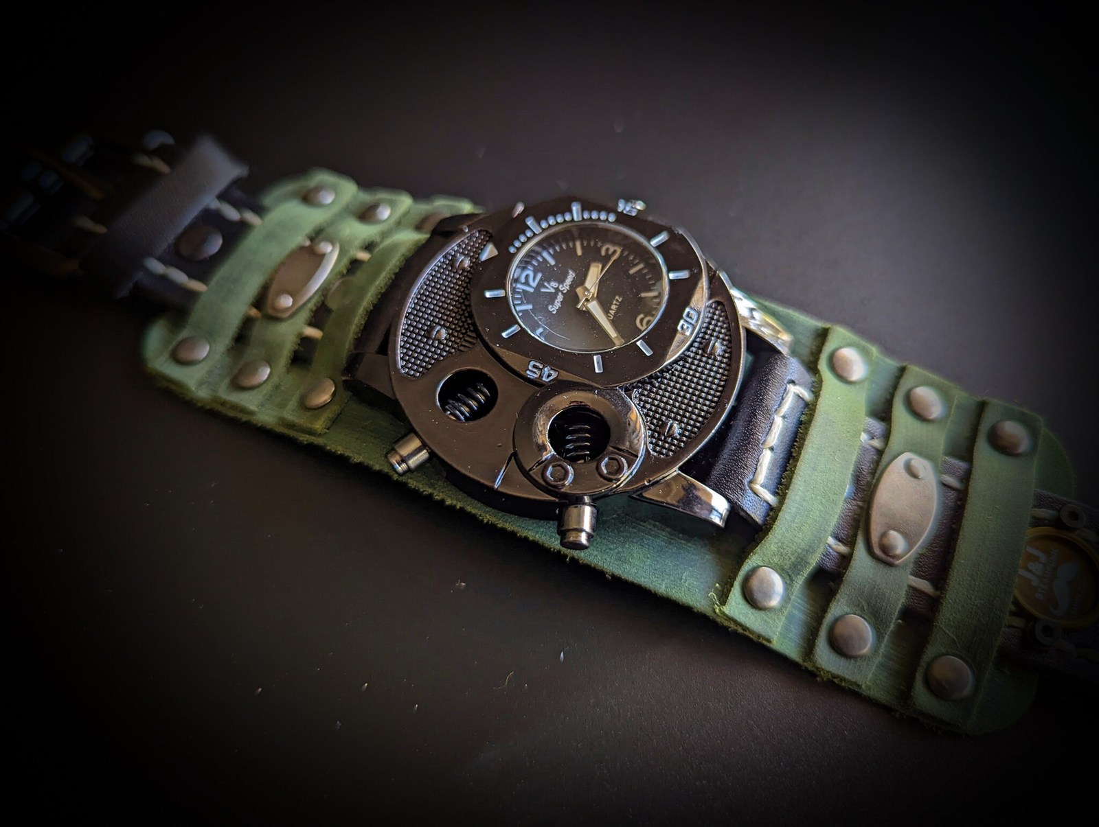 Unique STEAMPUNK WATCH CUFF, Steampunk Bracelet / Steampunk Cuff ...