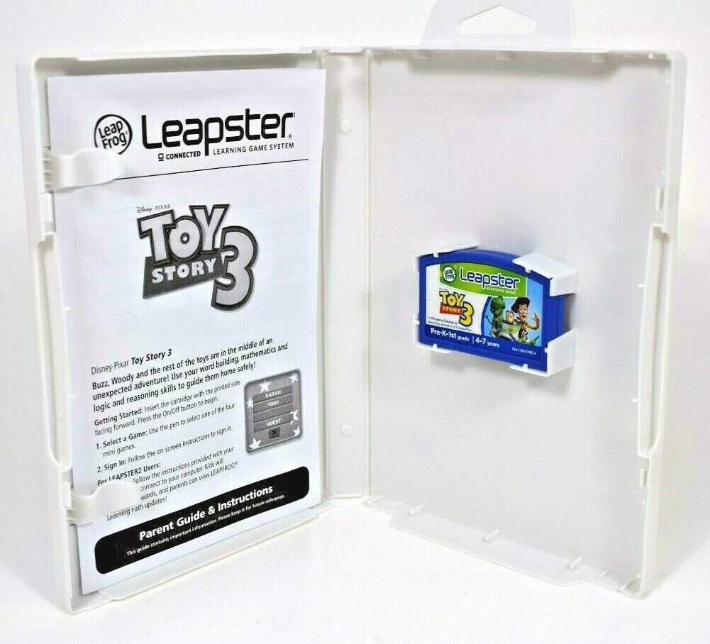 LeapFrog - Disney Pixar - Toy Story 3 Leapster Learning Game - Game ...