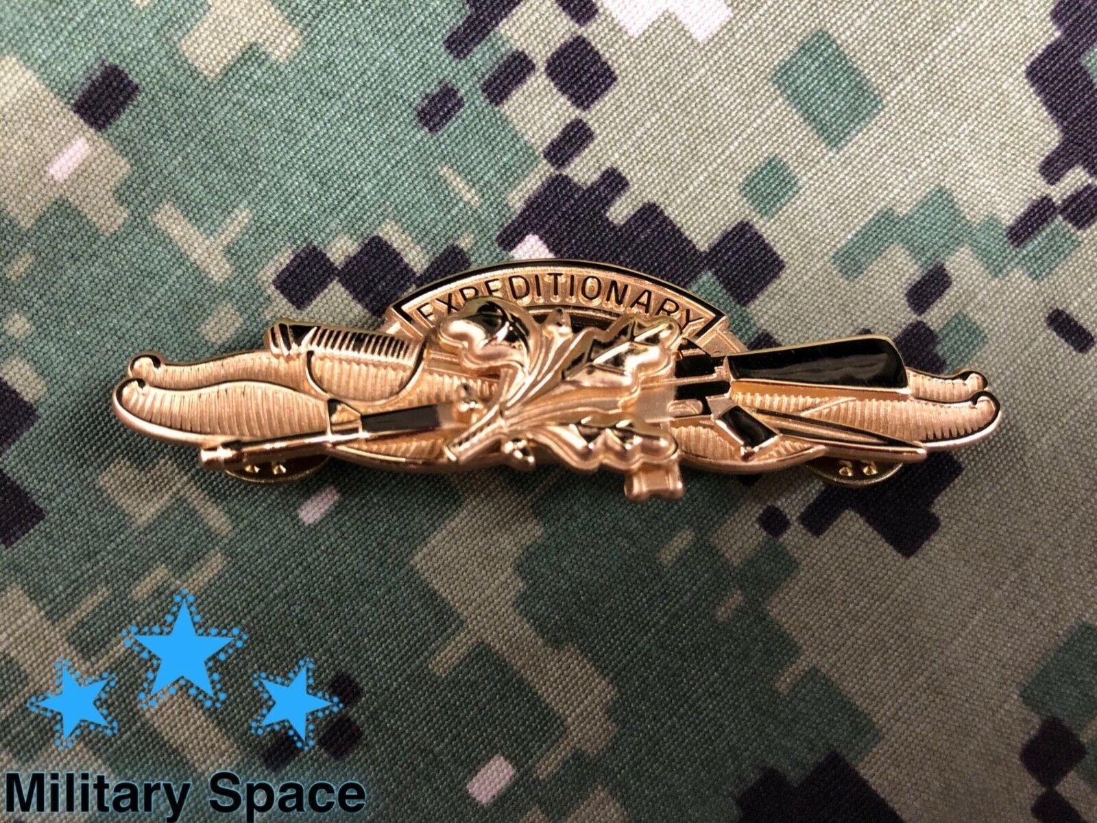 MINI US NAVY Expeditionary Warfare Supply Officer (NESCO) Insignia Pin ...