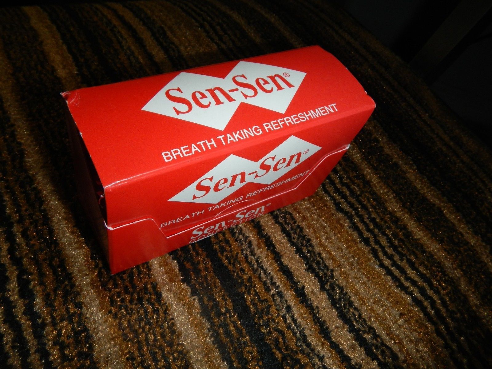Old VINTAGE candy SEN SEN mint licorice breath freshener mint 12 ...