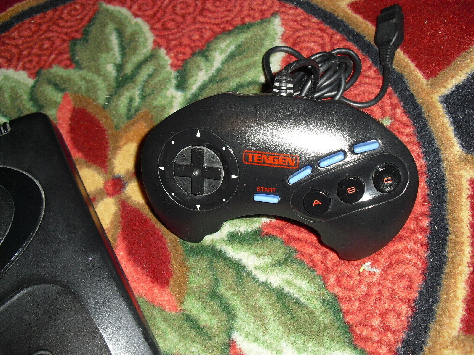 Sega Genesis 2 Black Console (NTSC) SONIC AND RARE TENGEN CONTROLLER ...