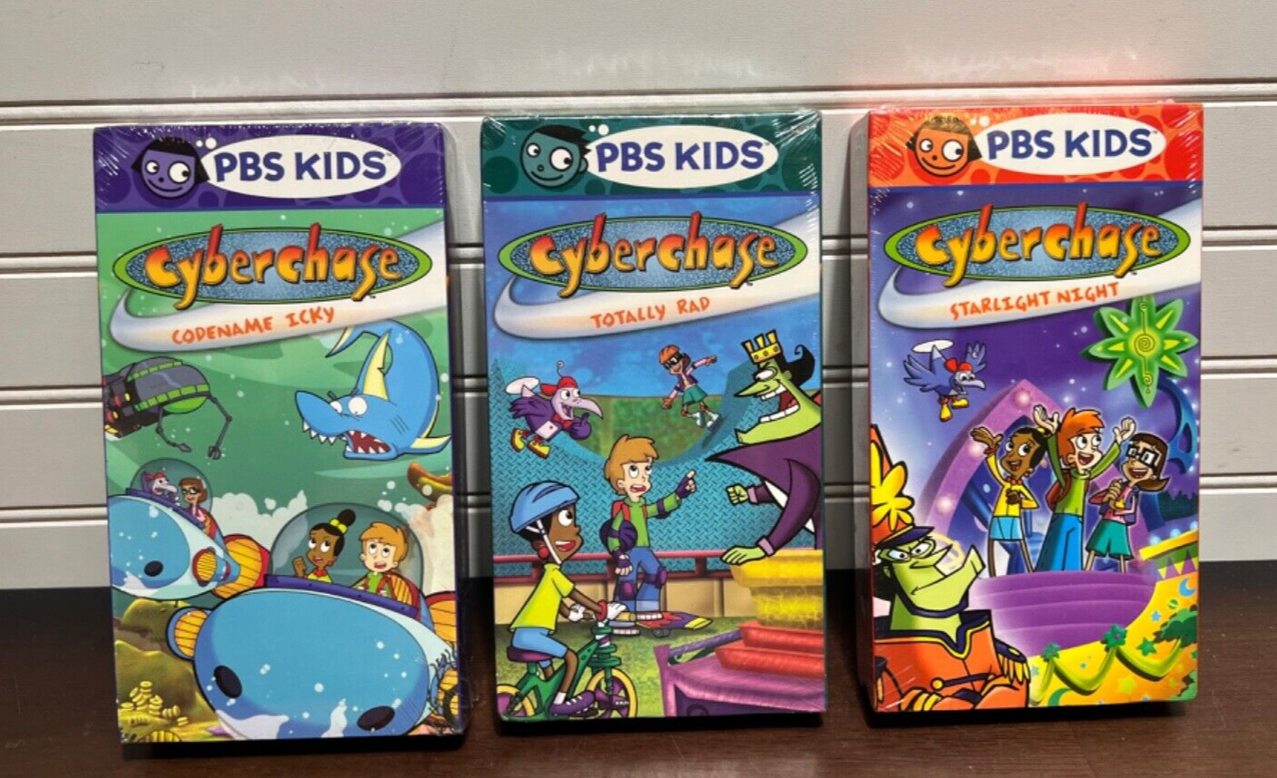 Cyberchase - Lot of 3 NEW & SEALED (VHS, 2004) PBS Kids Paramount ...