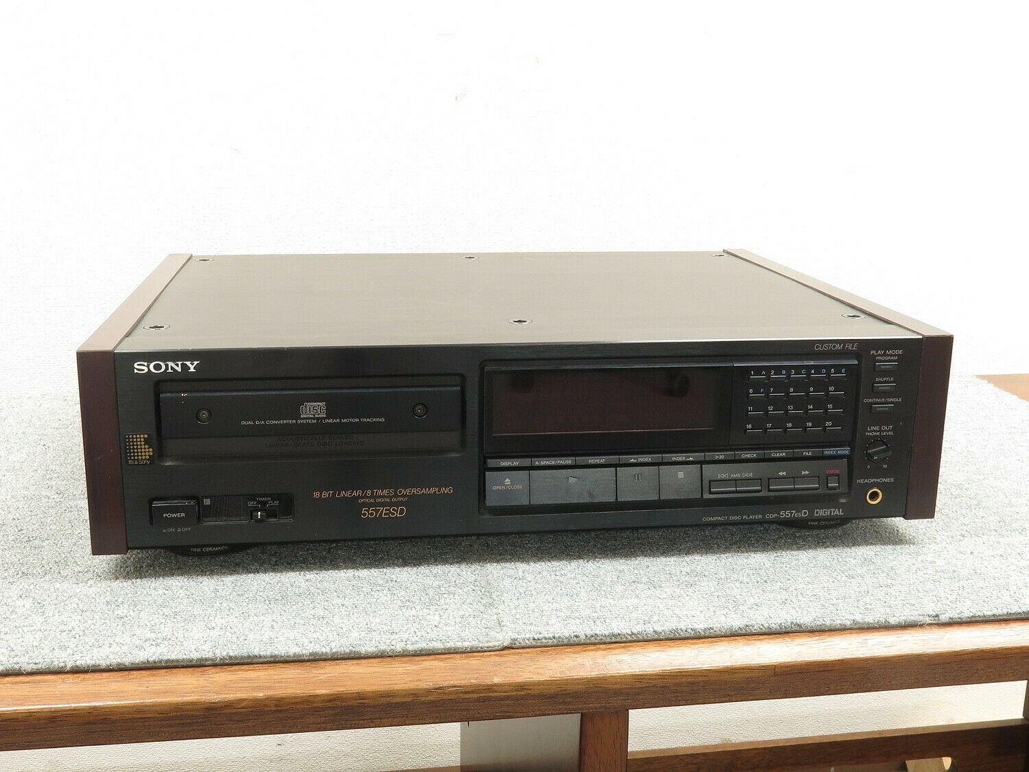 Used Sony CDP-557ESD CD players for Sale | HifiShark.com