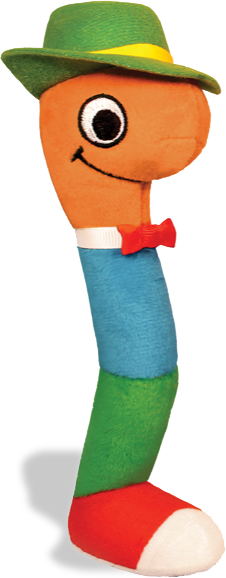 The Lowly Worm Plushie Richard Scarry Busy World - Other
