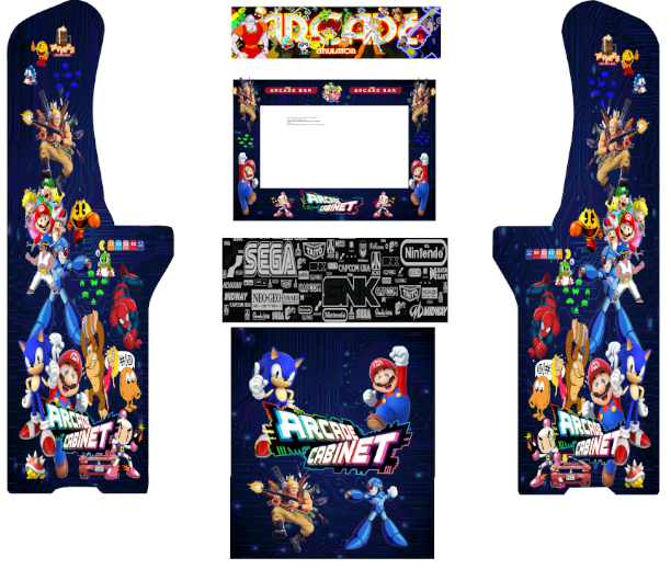 AtGames Ultimate Legends Mini Mix Retro Arcade/Arcade Cabinet machine ...