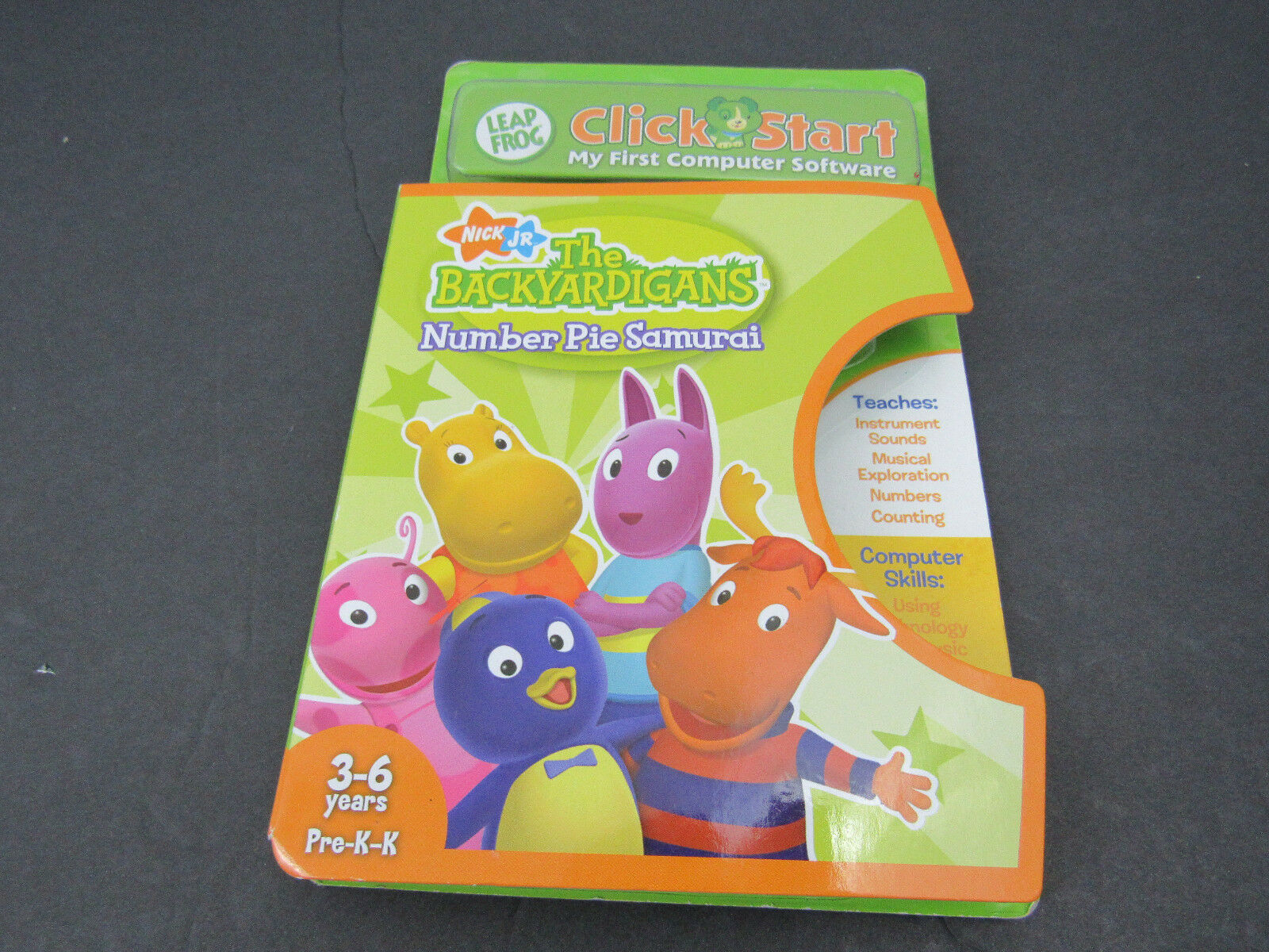 Leapfrog Clickstart Educational Software: Backyardigans: Number Pie ...