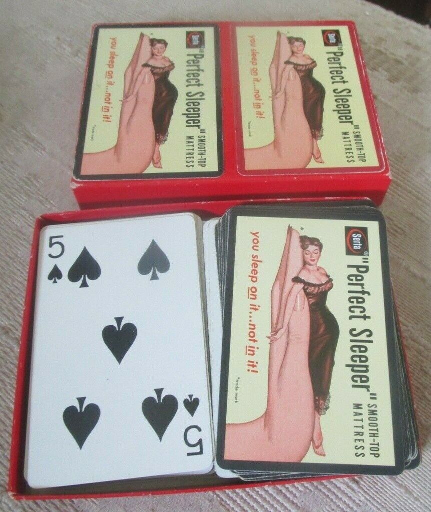 2 Decks Sexy Pin Up Girl Playing Card Sets Serta Mattress Restokraft Detroit Mi Playing Cards