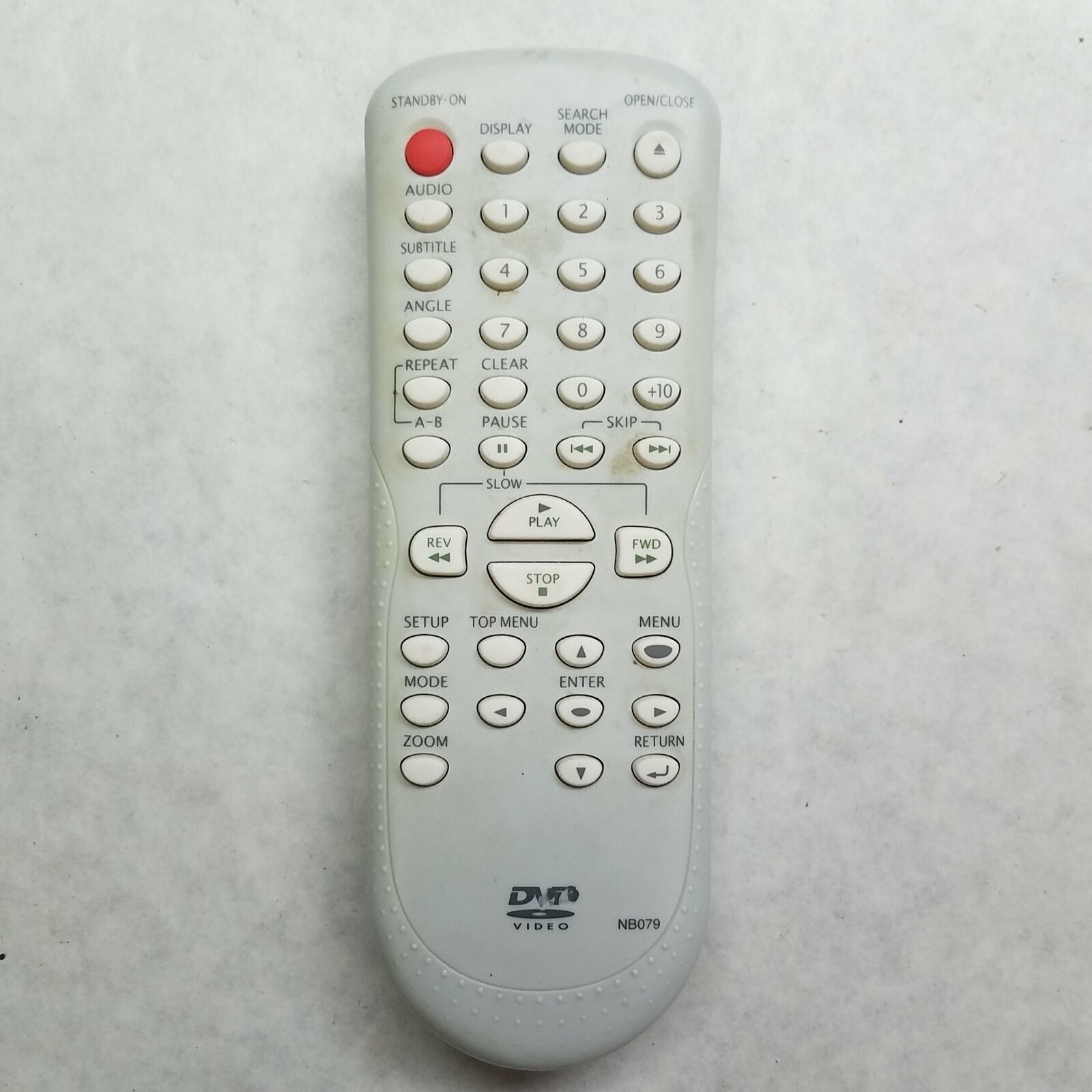 NB079 DVD Video Remote Control White - Remote Controls