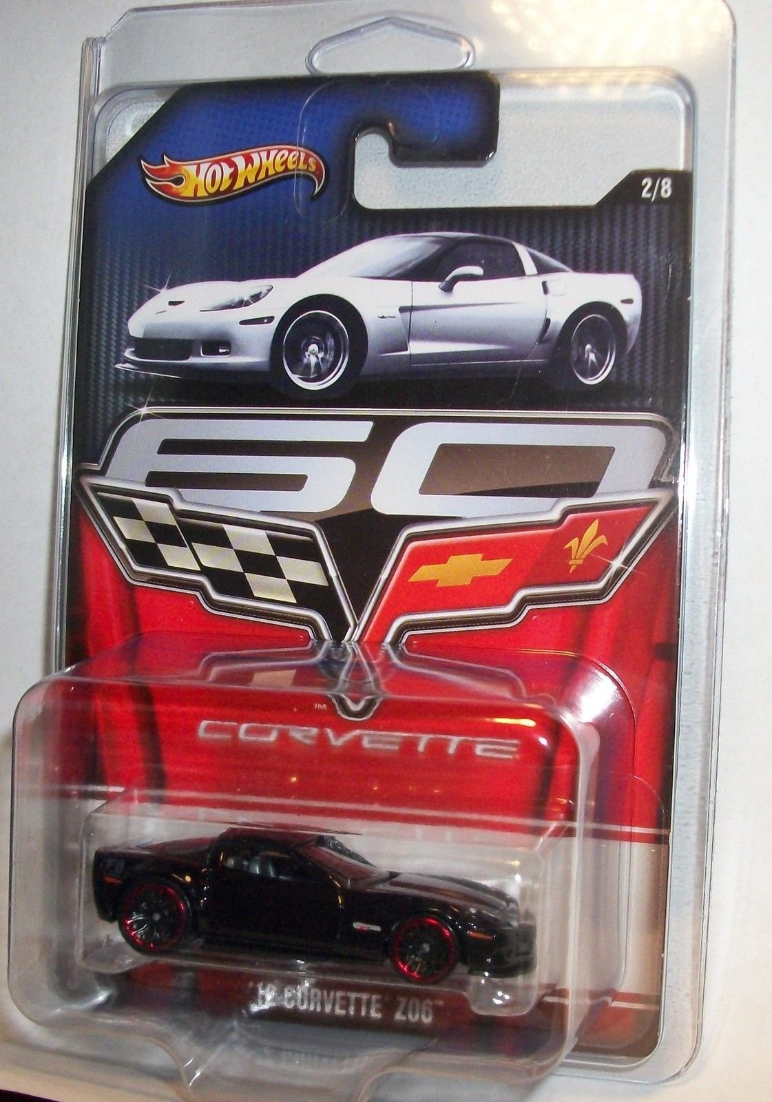Mattel 2013 Hot Wheels 60th Anniversary Corvette - '12 Corvette Z05 ...