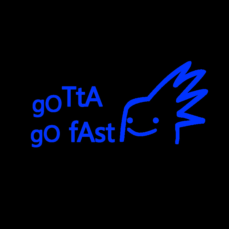 14CMX7CM gotta go fast Car Sticker Waterproof Vinyl Decals ar ...