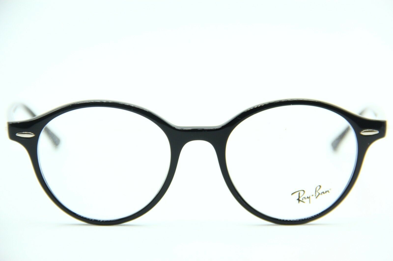 RAY-BAN RB 7118 2000 BLACK EYEGLASSES AUTHENTIC FRAME RX RB7118 50-19 ...