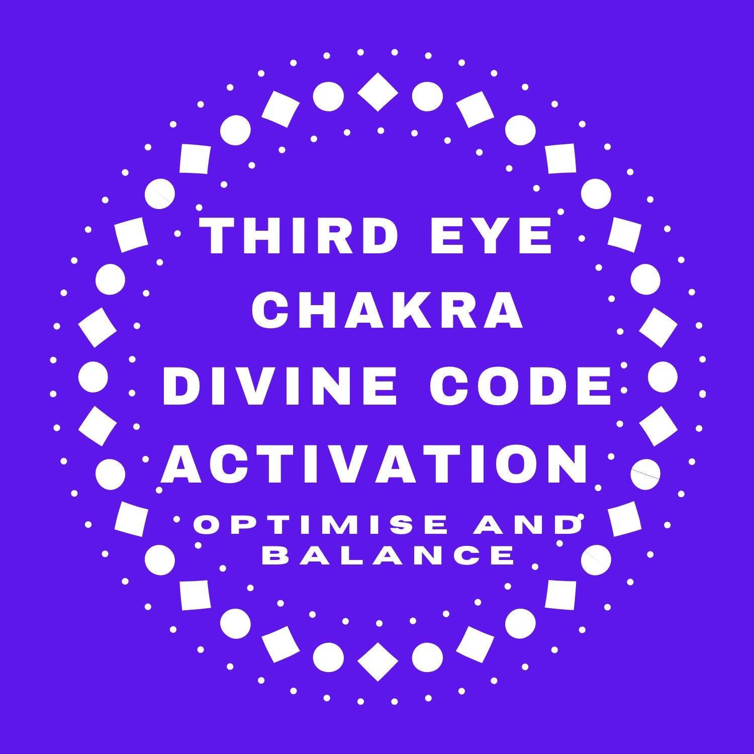 OPEN THIRD EYE Chakra Balancing Activation Divine Code Transmission ...