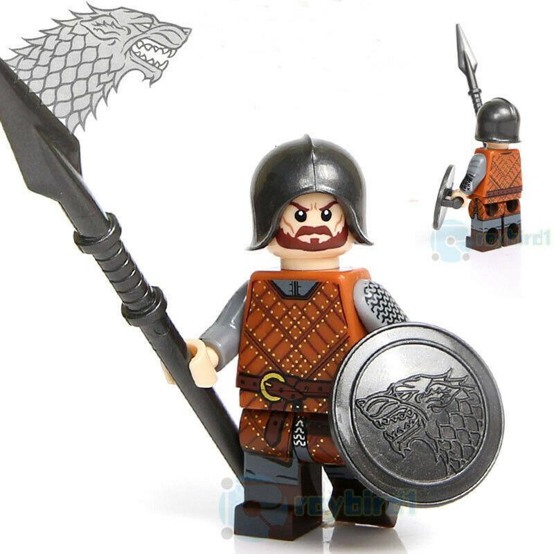 30Pcs/set House Stark Composite Army Game Of Thrones Minifigures Custom ...
