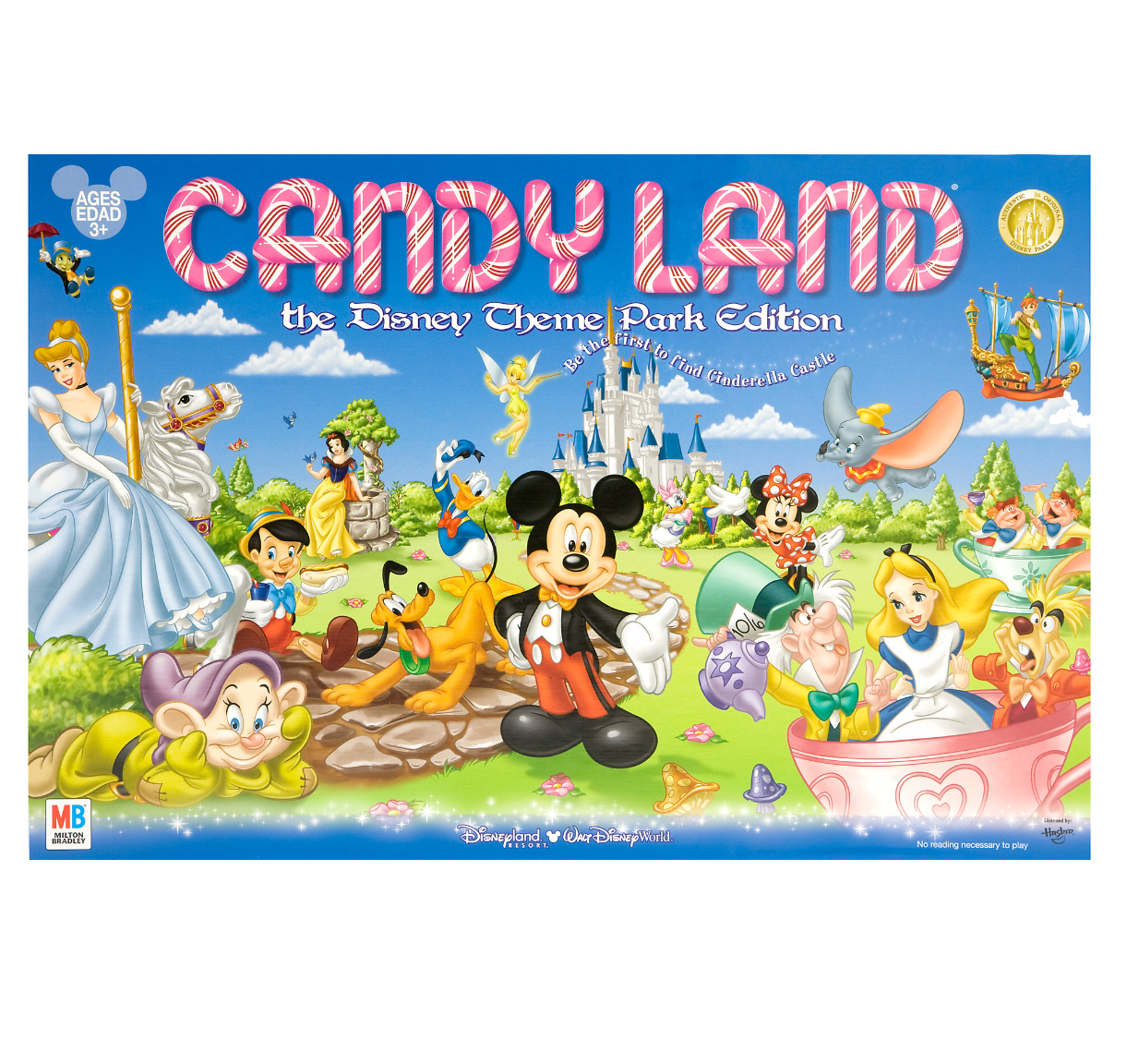 Disney Parks Authentic Mickey Mouse Characters Candyland Game NEW ...