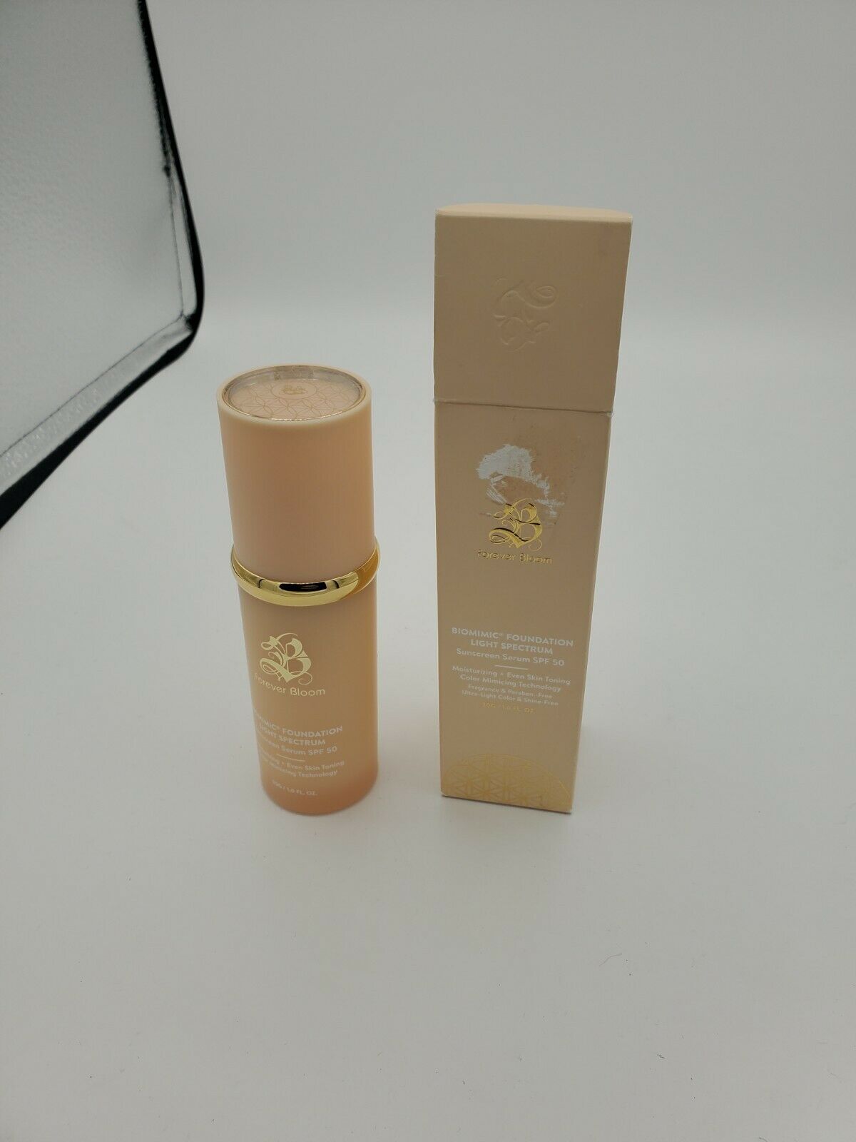 Bio Mimic Foundation Light Spectrum by Forever Bloom; Hydrating, Anti ...