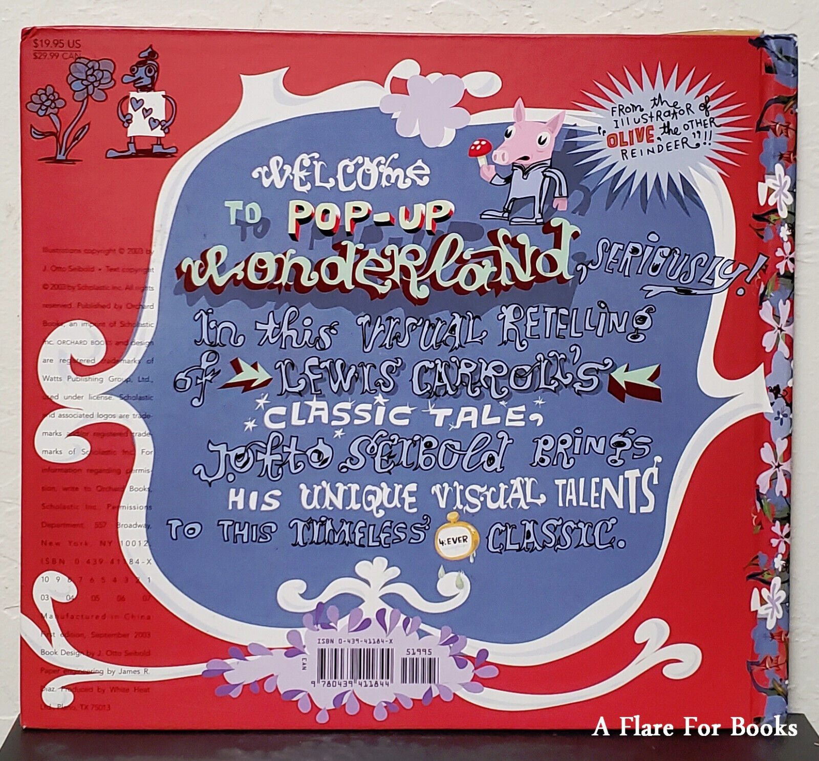 Alices Adventures in Wonderland by Lewis Carroll; J. Otto Seibold Pop ...