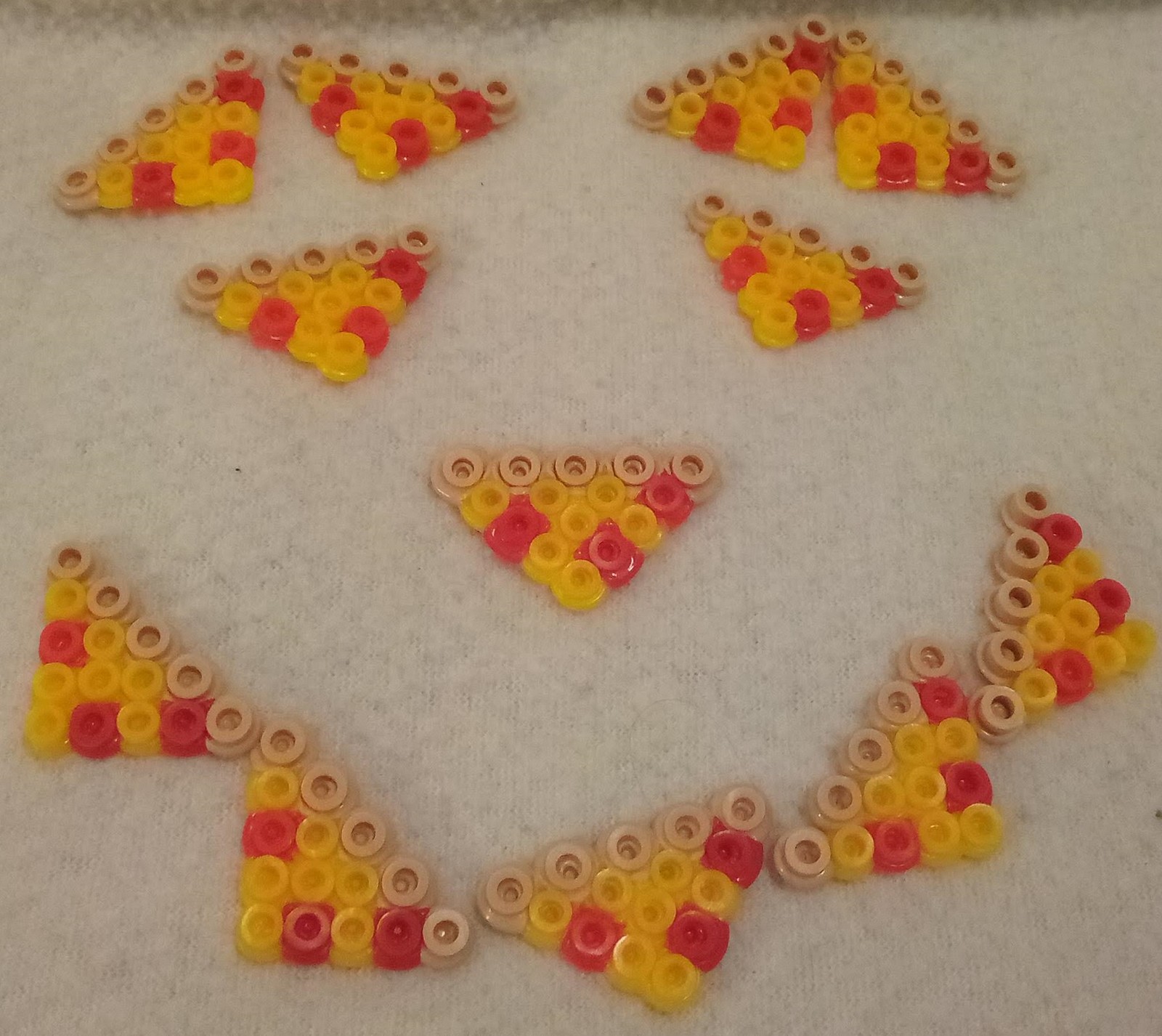 Pizza Slices Perler Bead - Beads