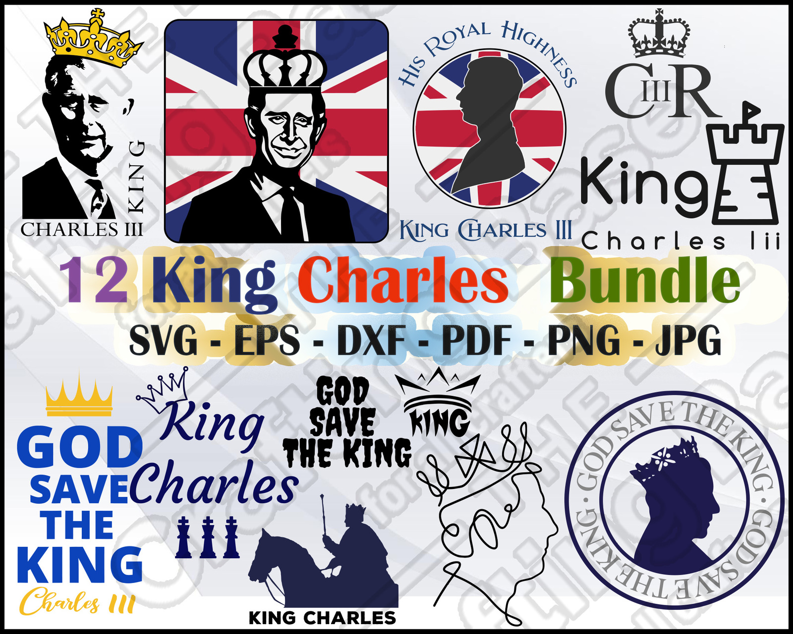 King Charles Iii Svg, King Charles Iii, England Svg, United Kingdom Svg ...