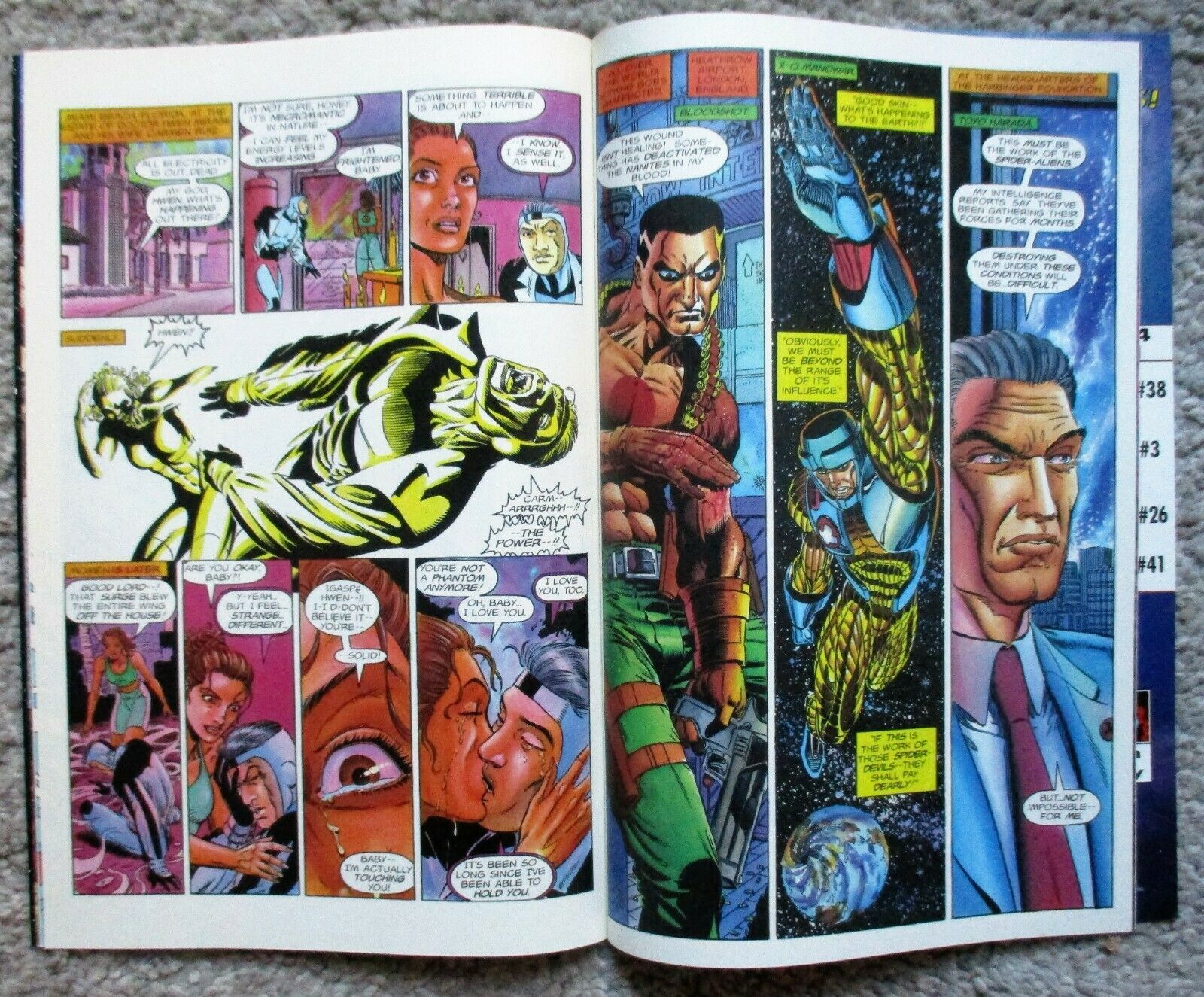 THE CHAOS EFFECT ALPHA (Valiant 1994) With Trading Card Checklist VF-NM ...