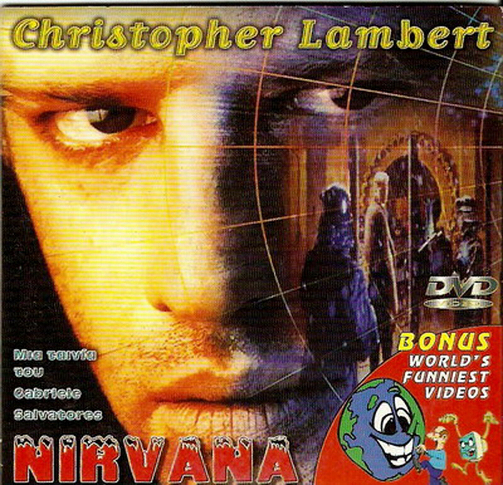 NIRVANA Christopher Lambert Diego Abatantuono R2 DVD only Italian - DVDs & Blu-ray Discs
