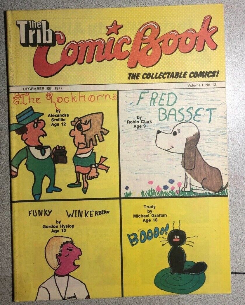 THE TRIB COMIC BOOK #12 (1977) Canadian Comic Spider-Man Kraven Asterix ...