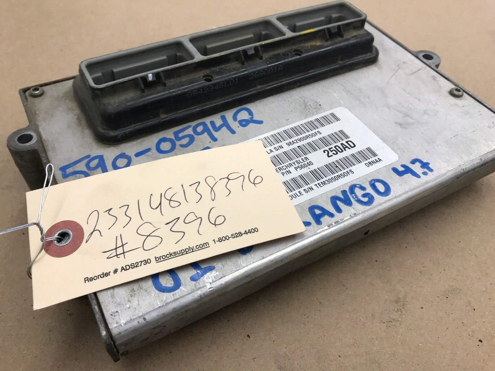 Powertrain Control Module Dodge at Nathan Brodzky blog