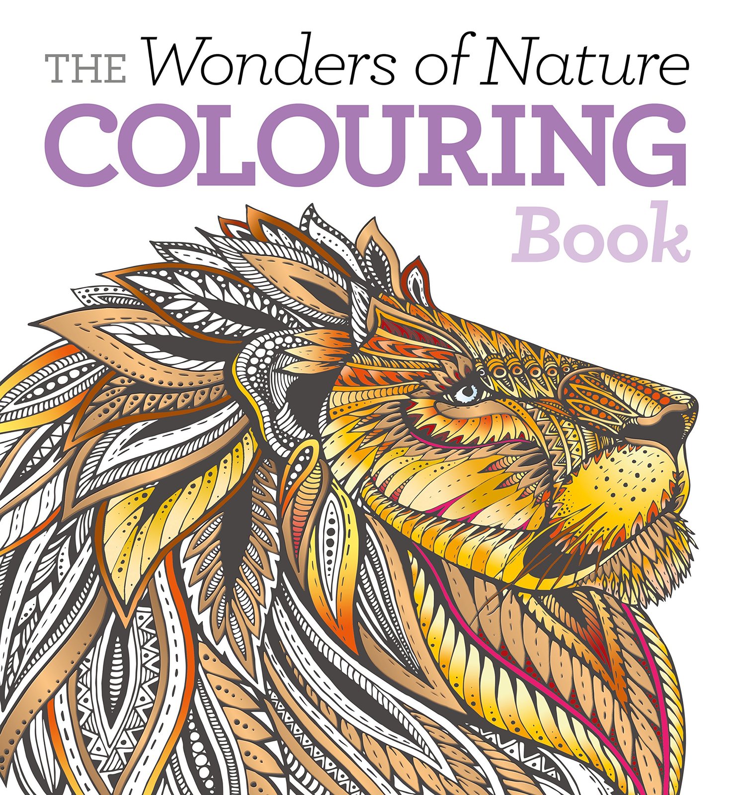 THE WONDERS OF NATURE COLOURING BOO [Paperback] - Books & Magazines