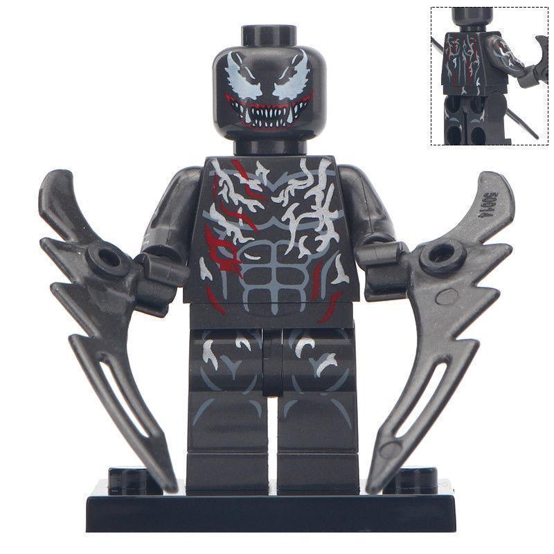 Riot Marvel Comics Venom Themed Single Sale Moc Minifigures Gift For ...