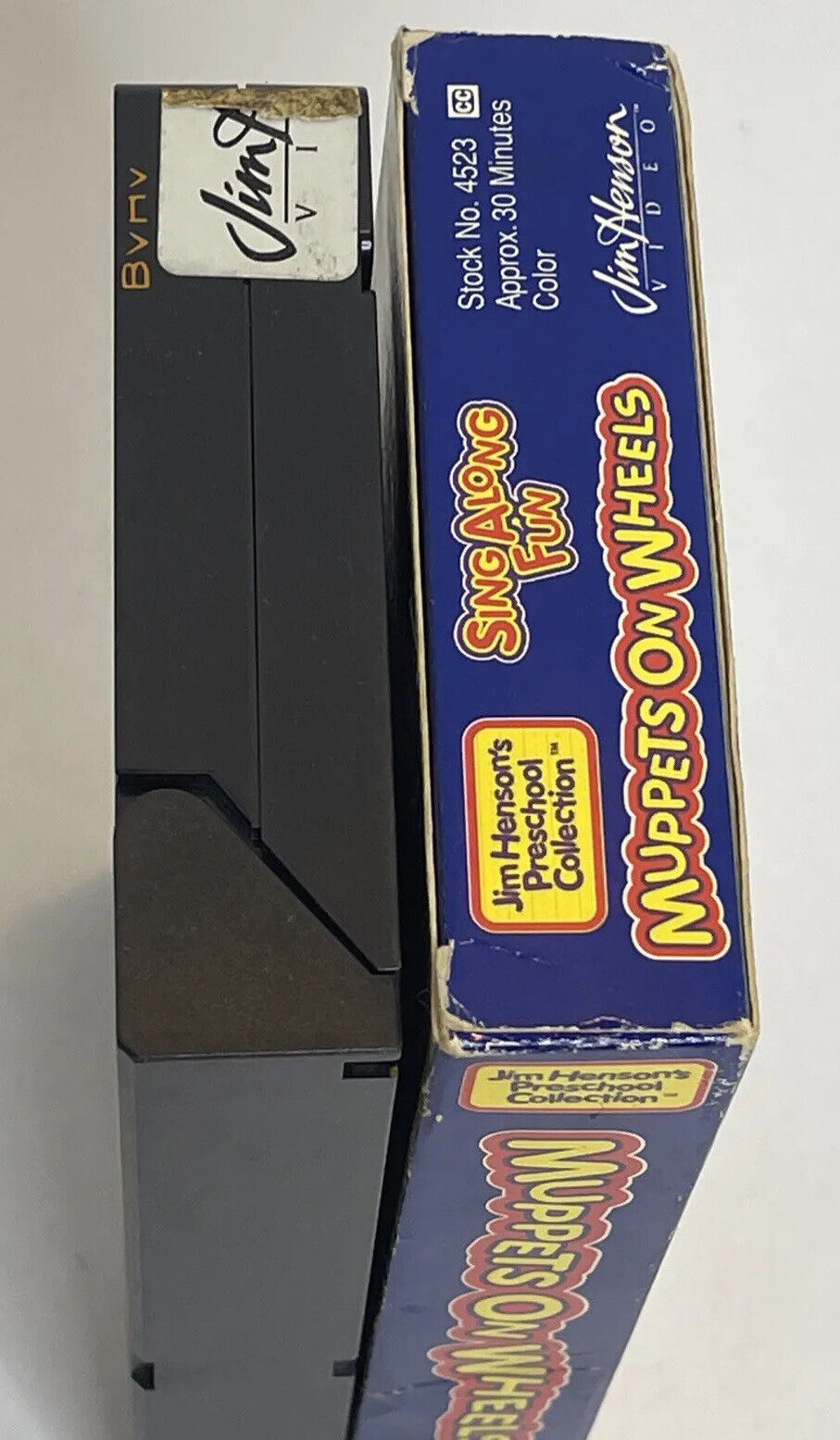 Muppets on Wheels: Muppets Sing Along Fun VHS Video Jim Henson - VHS Tapes