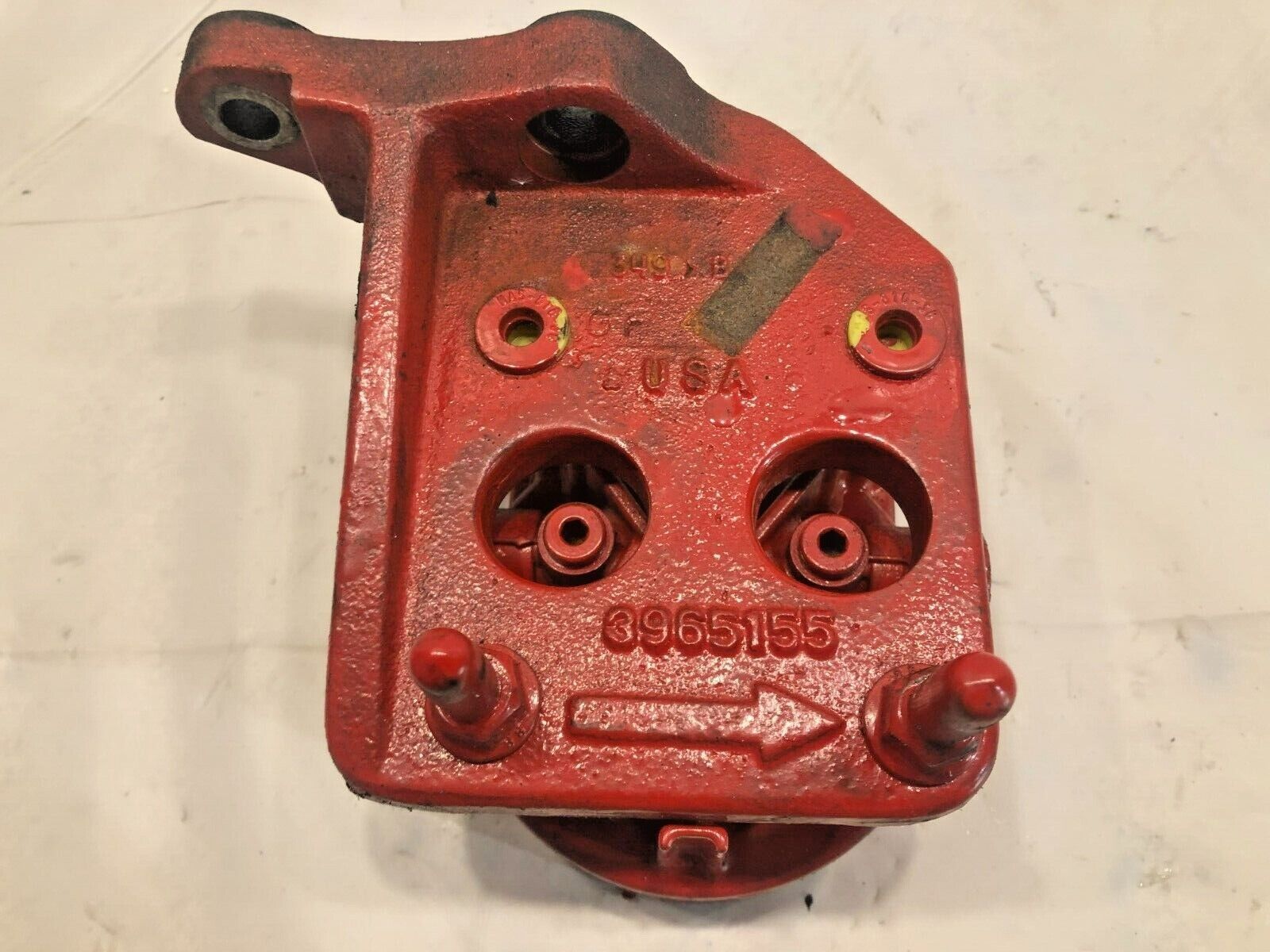 SUPPORT FUEL FILTER Base Bracket Cummins ISB QSB 6.7 OEM 3965155 - Car ...