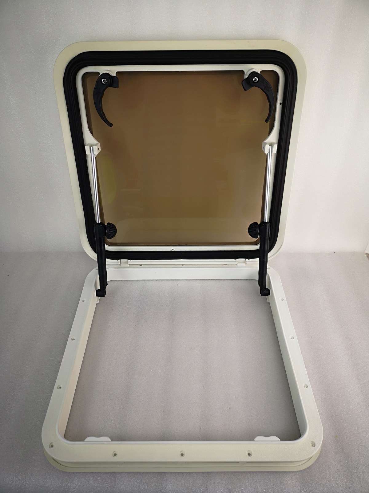 500*500mm Square Nylon Boat Deck Hatch Window With Tempered Glass and ...